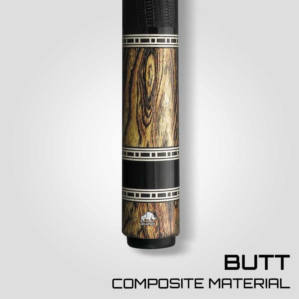 Rhino RETRÔ Bocote Pool Cue - hdmpool